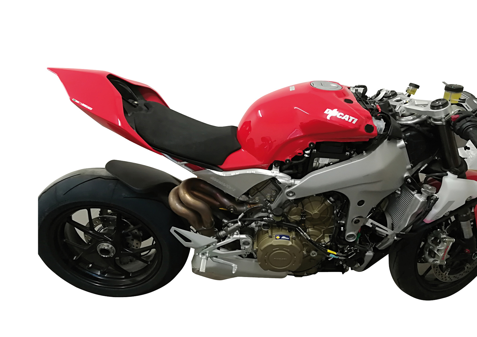 Panigale V4 S and R version: Rear frame aluminium Ducati V4